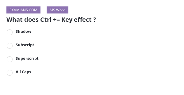 what-does-ctrl-key-effect-examians