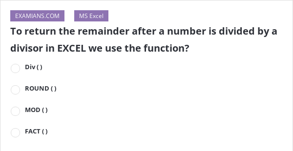 to-return-the-remainder-after-a-number-is-divided-by-a-divisor-in-excel