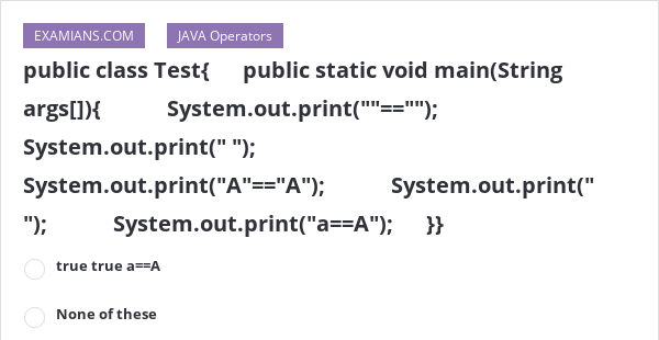 public class Test{ public static void main(String args[]){ System.out ...