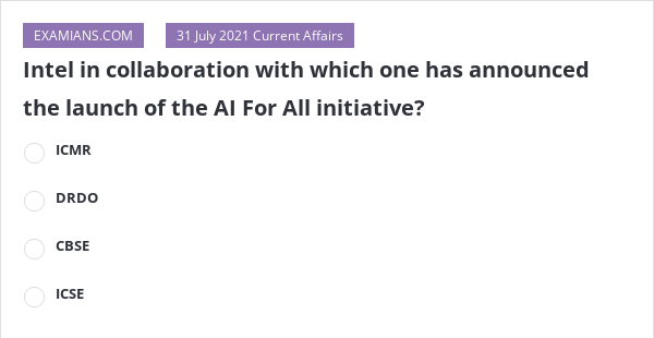 Intel in collaboration with which one has announced the launch of the ...