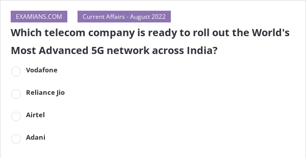 Which telecom company is ready to roll out the World's Most Advanced 5G ...