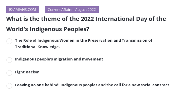 What is the theme of the 2022 International Day of the World's ...