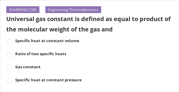 Universal gas constant is defined as equal to product of the molecular ...